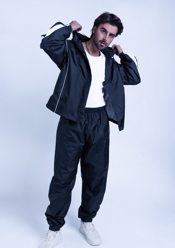 2600S Unisex Full Zipper Taffeta Nylon Tracksuit Jacket and Joggers Se